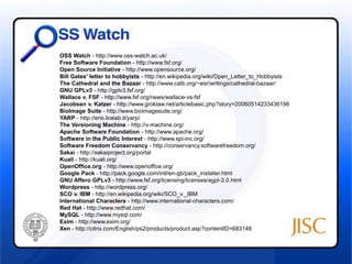 Business Models for FOSS | PPT