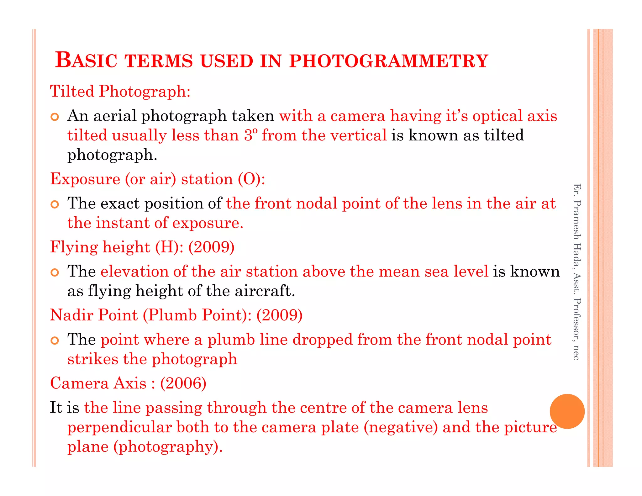 Photogrammetry- Surveying | PDF