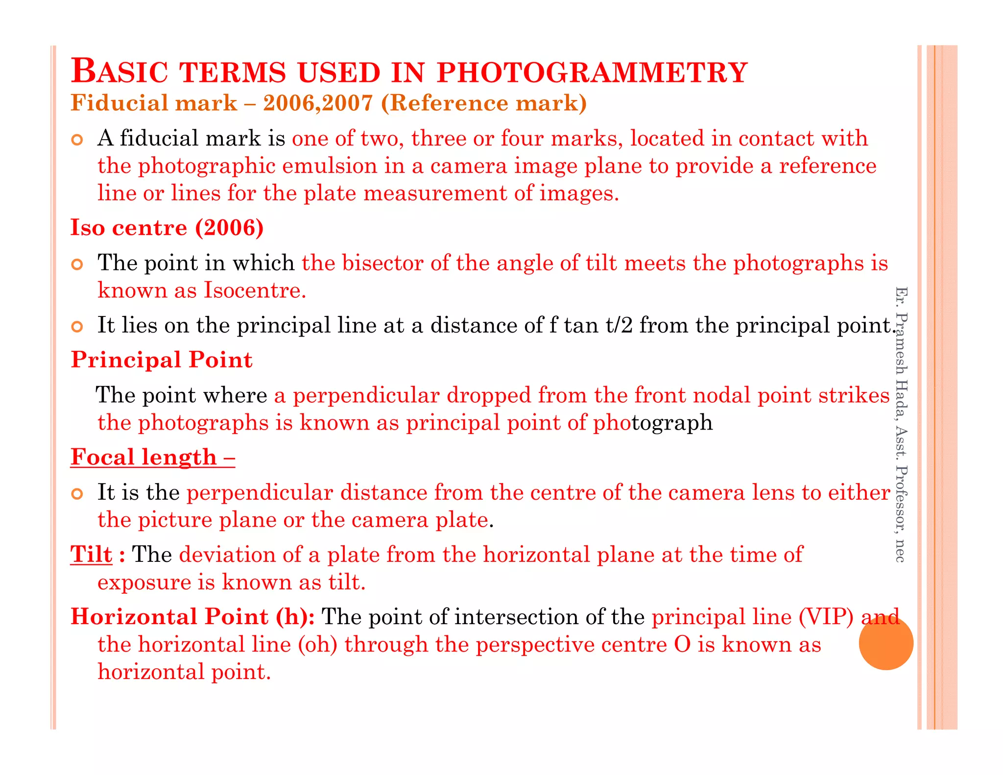 Photogrammetry- Surveying | PDF