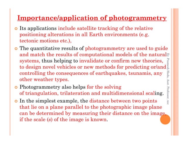 Photogrammetry- Surveying | PDF