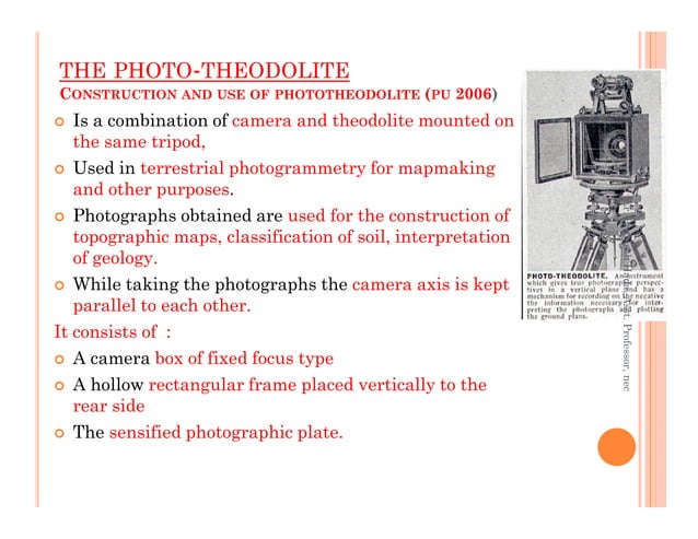Photogrammetry- Surveying | PDF