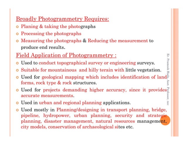 Photogrammetry- Surveying | PDF
