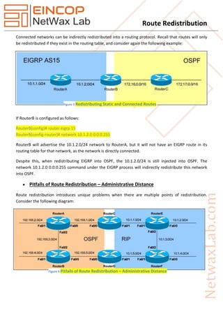 Route Redistribution | PDF
