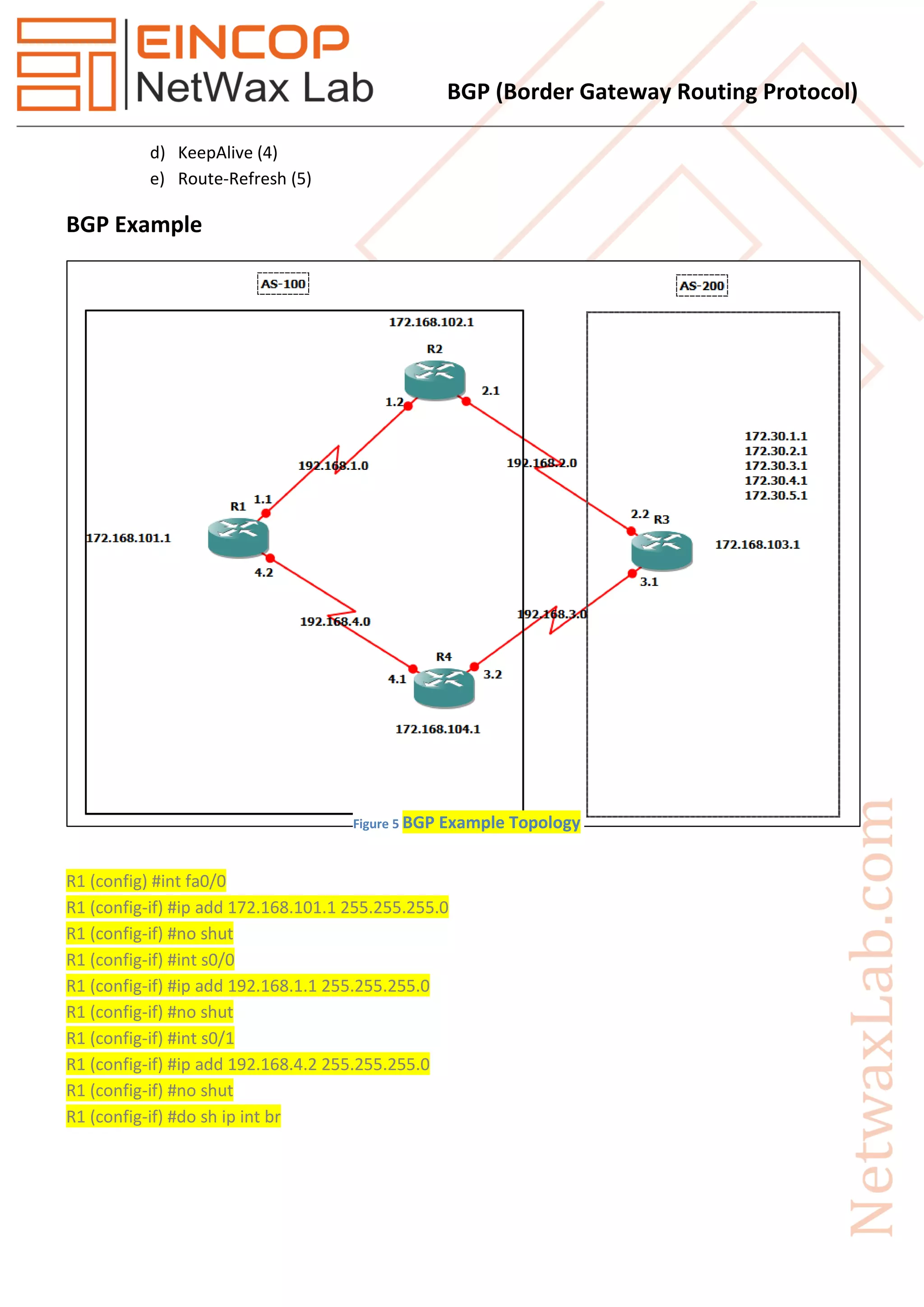 Bgp Border Gateway Routing Protocol Pdf Internet Computing