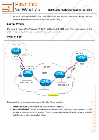 BGP (border gateway routing protocol) | PDF | Internet | Computing