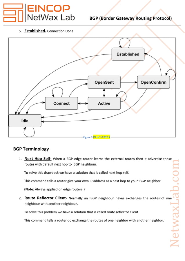 Bgp Border Gateway Routing Protocol Pdf Internet Computing