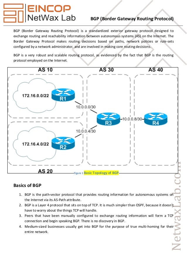 BGP (border gateway routing protocol) BGP (border gateway routing protocol)