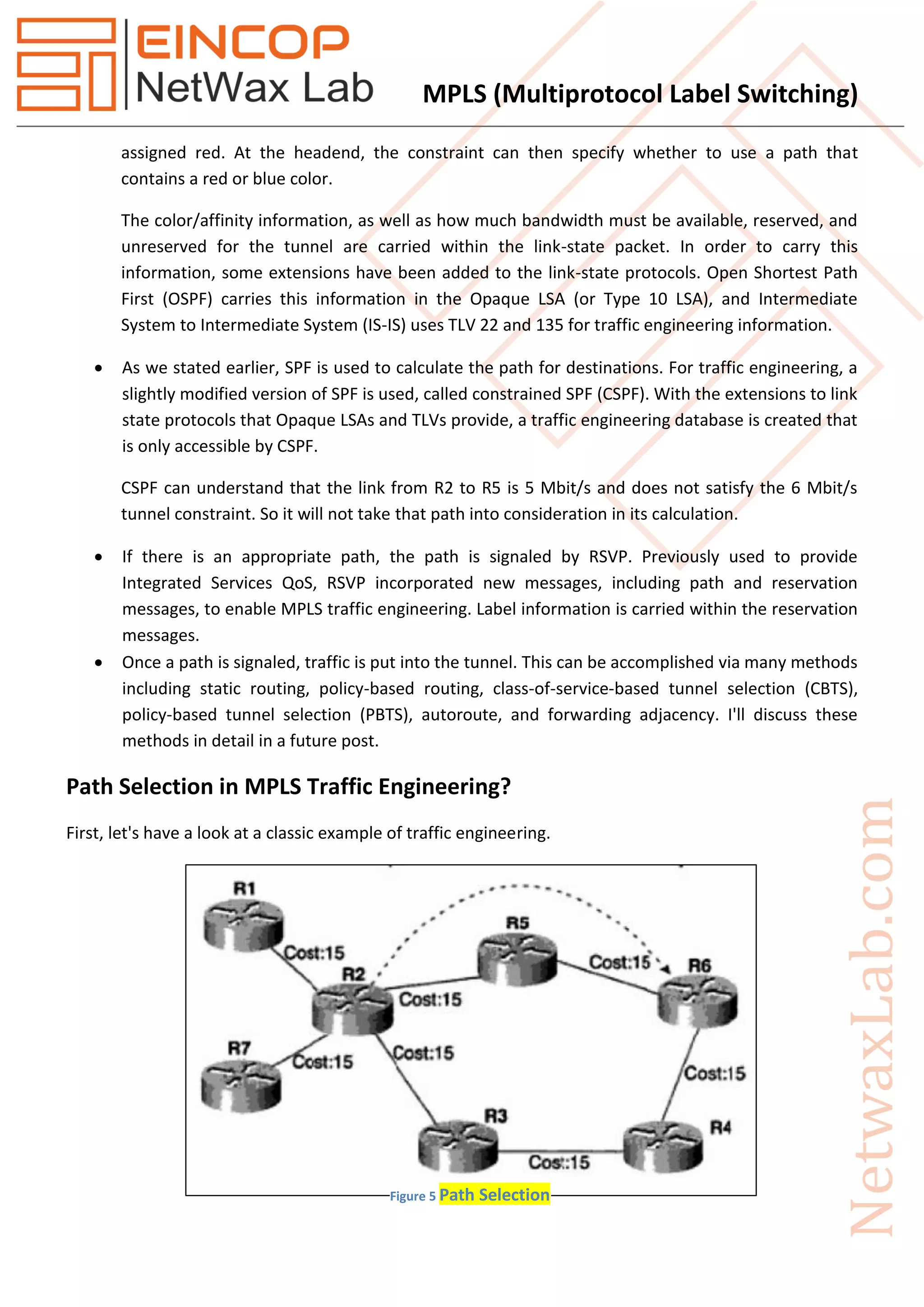 MPLS (Multiprotocol Label Switching) | PDF