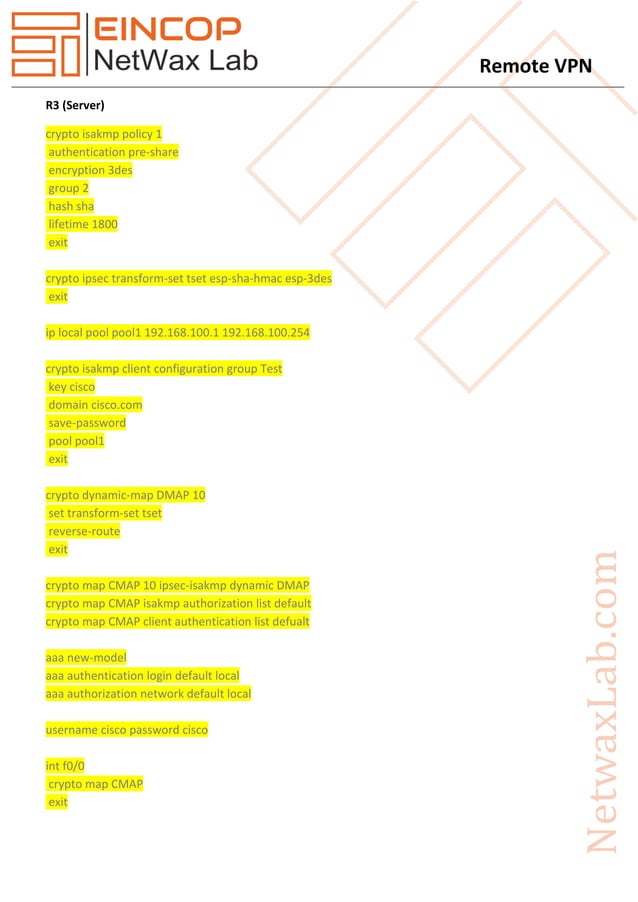 Remote VPN | PDF | Computer Networking | Computing