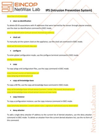 IPS (intrusion prevention system) | PDF
