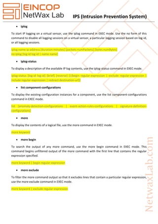 IPS (intrusion prevention system) | PDF