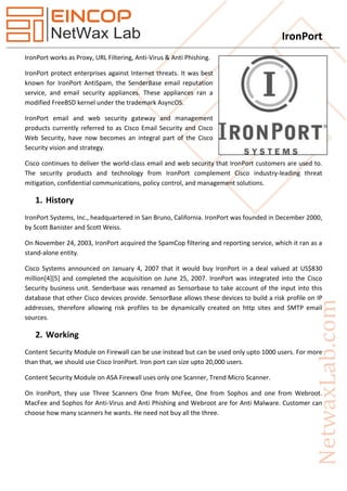 IronPort | PDF
