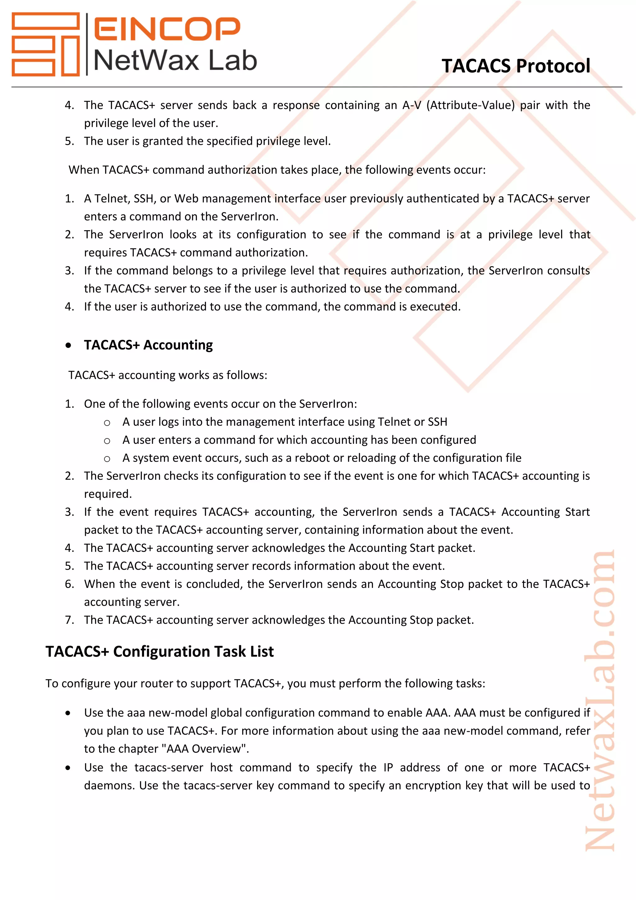 TACACS Protocol | PDF | Computer Networking | Computing