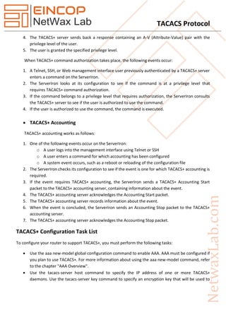 TACACS Protocol | PDF | Computer Networking | Computing
