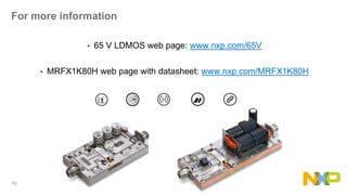 NXP 65 V LDMOS Introduction | PDF