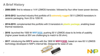 NXP 65 V LDMOS Introduction | PDF