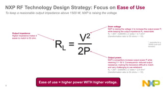 NXP 65 V LDMOS Introduction | PDF