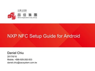 NXP NFC Android Porting Guide_2017.Jun