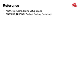 NXP NFC Android Porting Guide_2017.Jun | Operating Systems | Computer Software and Applications