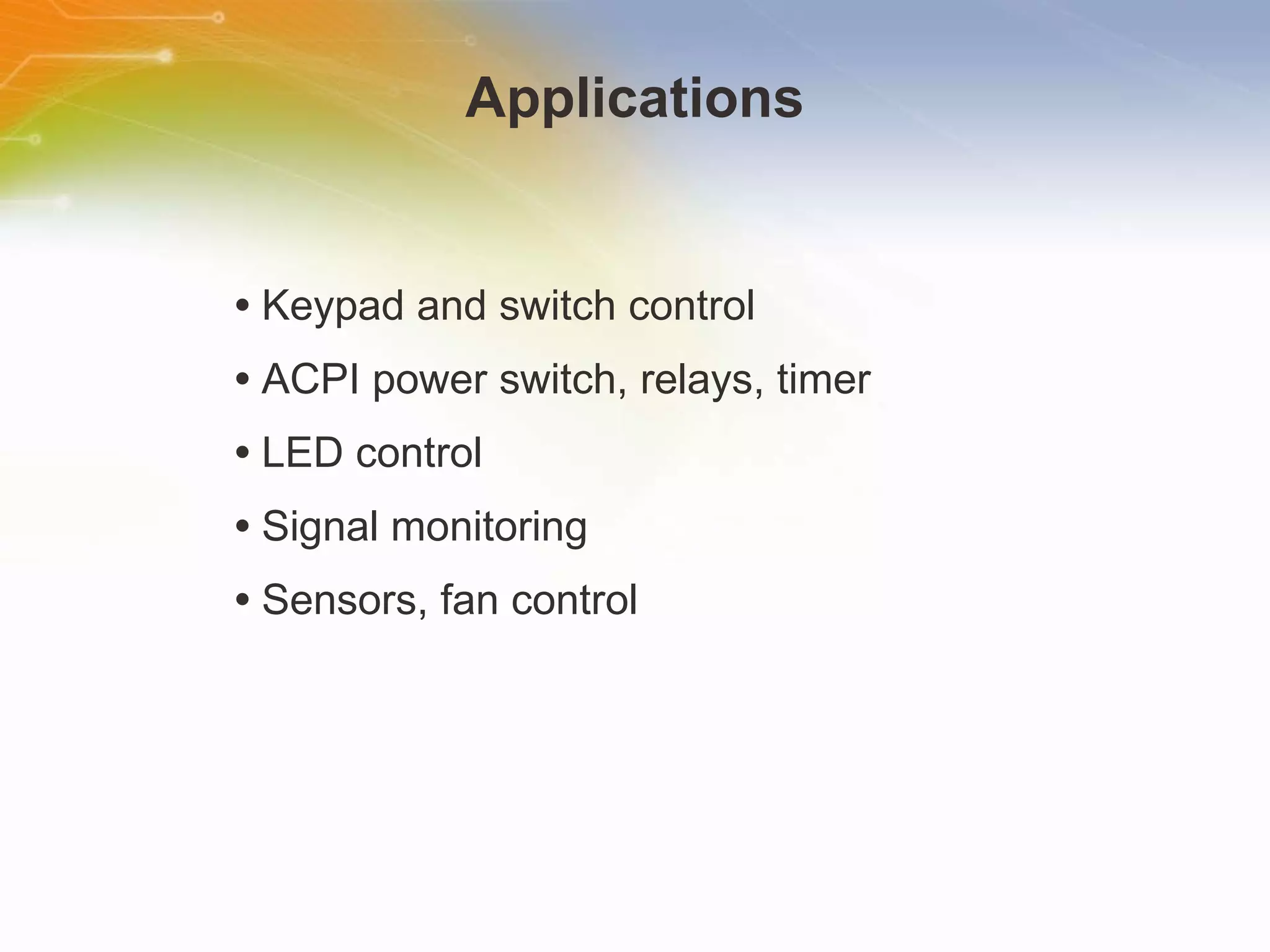 An Overview Study on I/O Expander with I2C and SMBus Interface | PPT