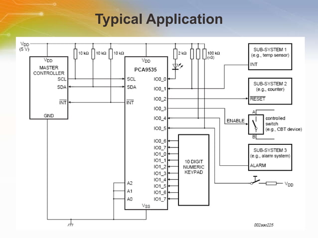 An Overview Study on I/O Expander with I2C and SMBus Interface | PPT