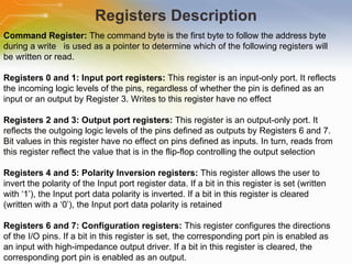 An Overview Study on I/O Expander with I2C and SMBus Interface | PPT