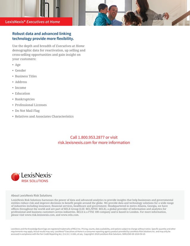 LexisNexis Executives at Home | PDF