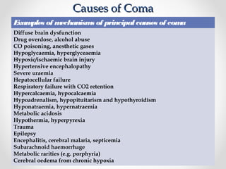 [Int. med] altered state of consciousness from SIMS Lahore | PPT