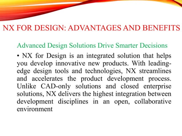 NX training Report | PPTX