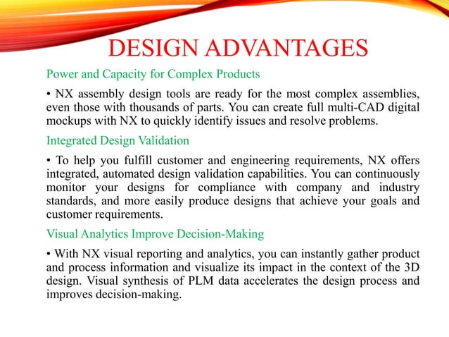 NX training Report | PPTX