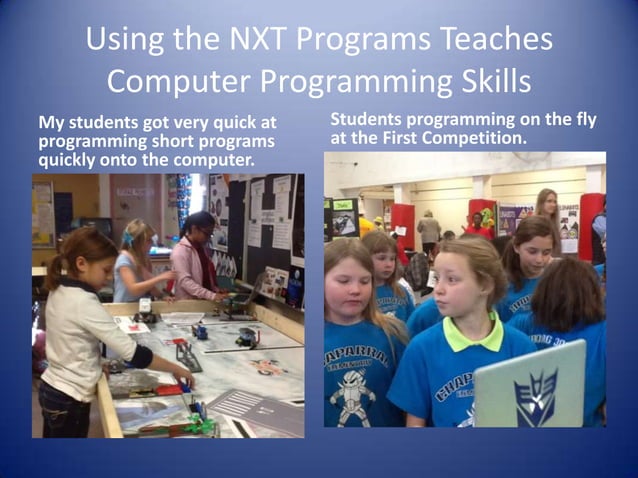 Nxt robotics presentation | PPT