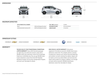 2015 Chevrolet Spark eBrochure | PDF