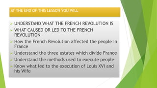 The french revolution__ps | PPT
