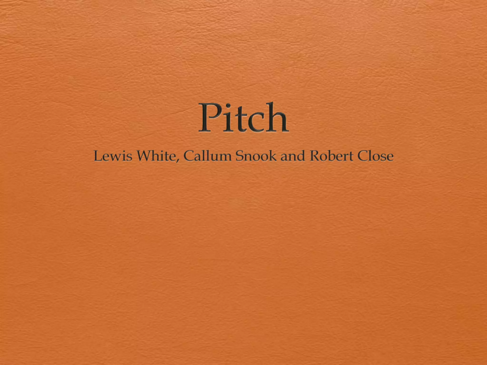 LO2 Pitch Slides | PPT