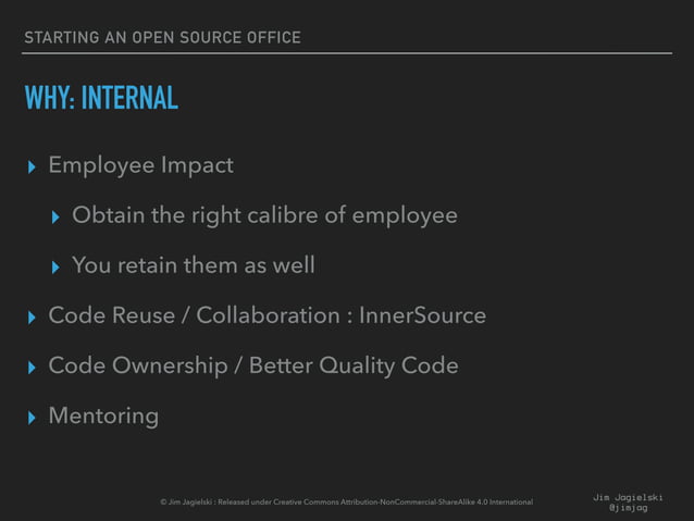 Starting an Open Source Program Office | PPT