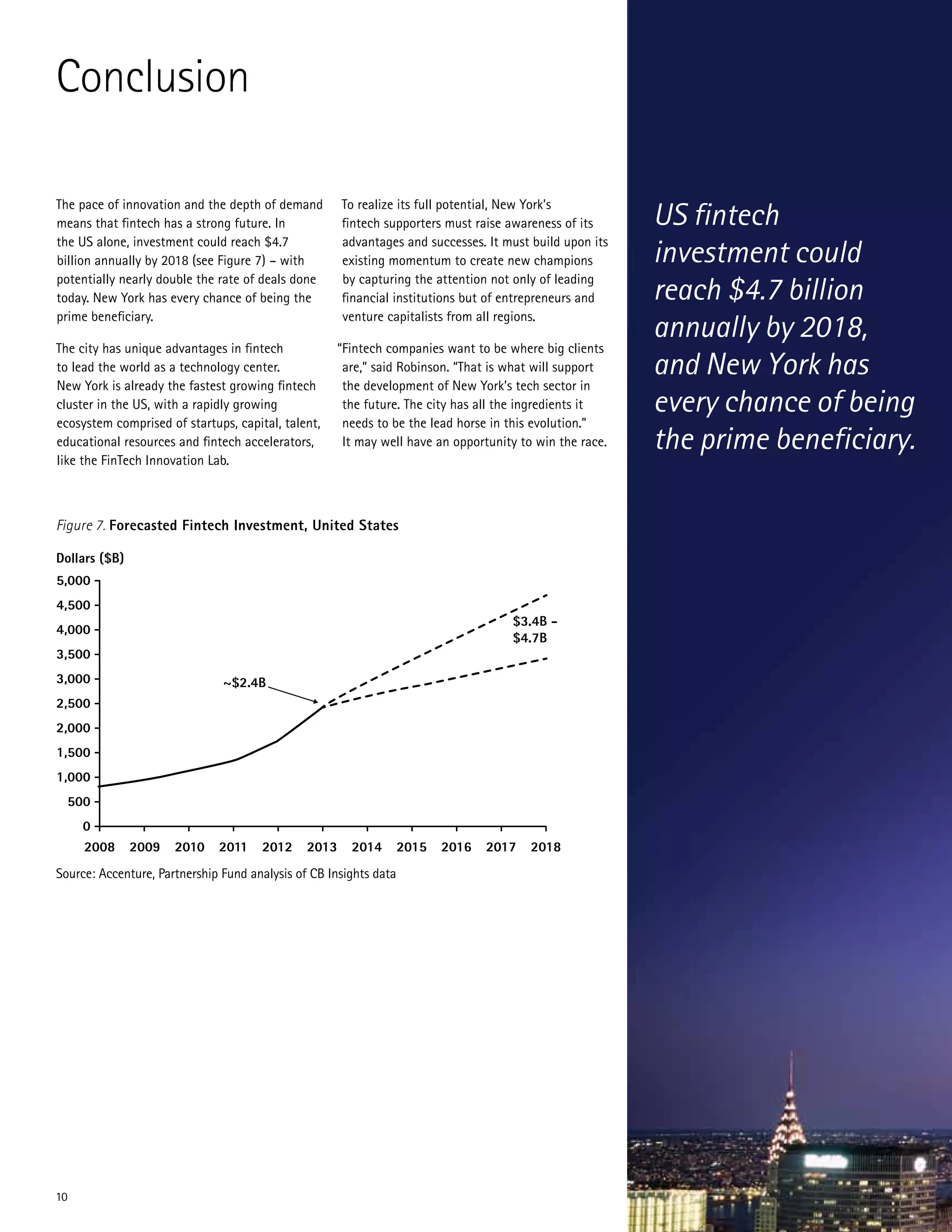 Accenture FinTech reports (NYC & London) | PDF
