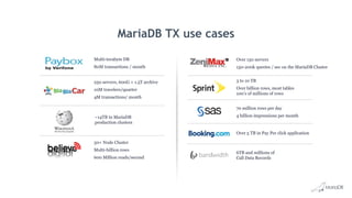 Welcome: MariaDB today and our vision for the future | PPT