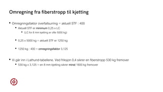 Ny 03 04 sikring friksjon tabeller | PPT