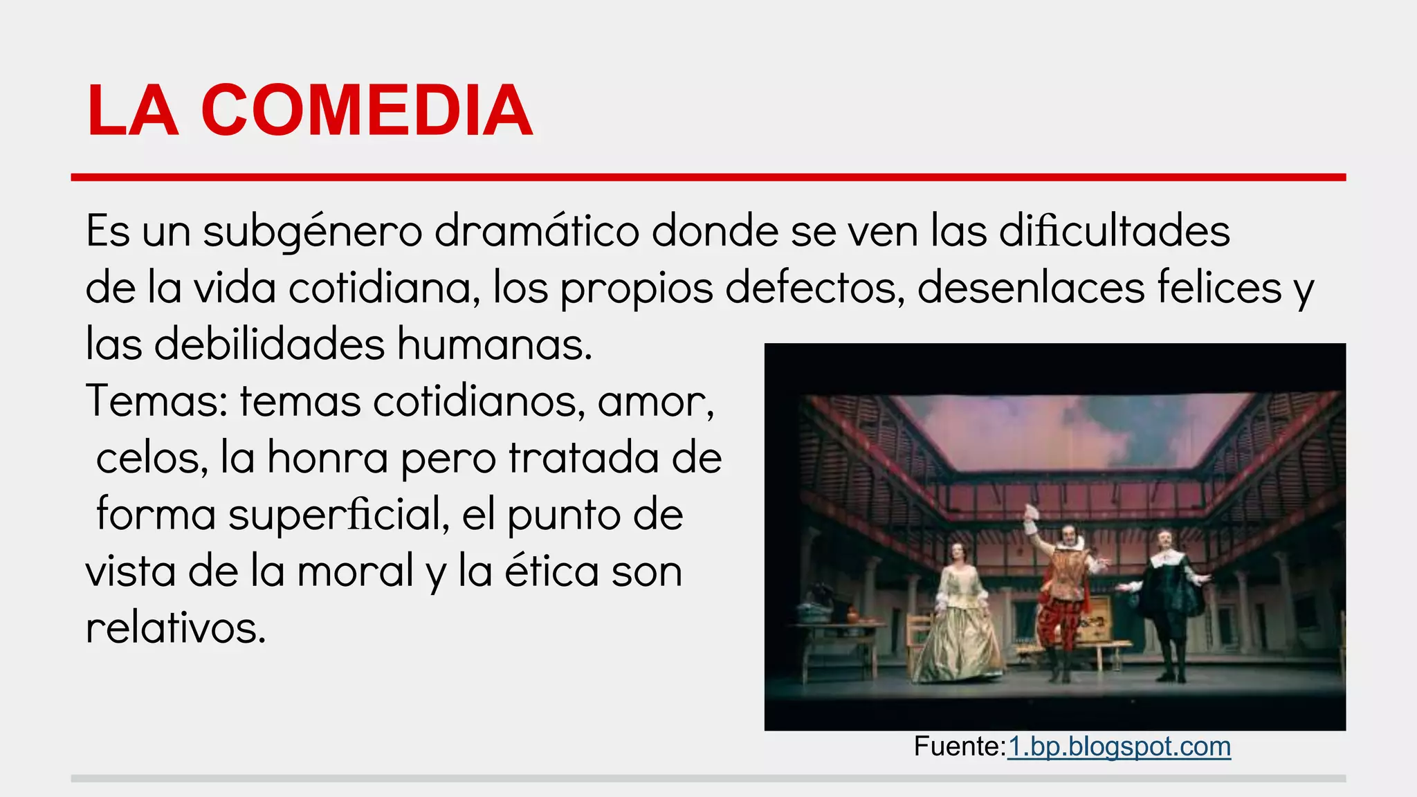 Género teatral | PPTX