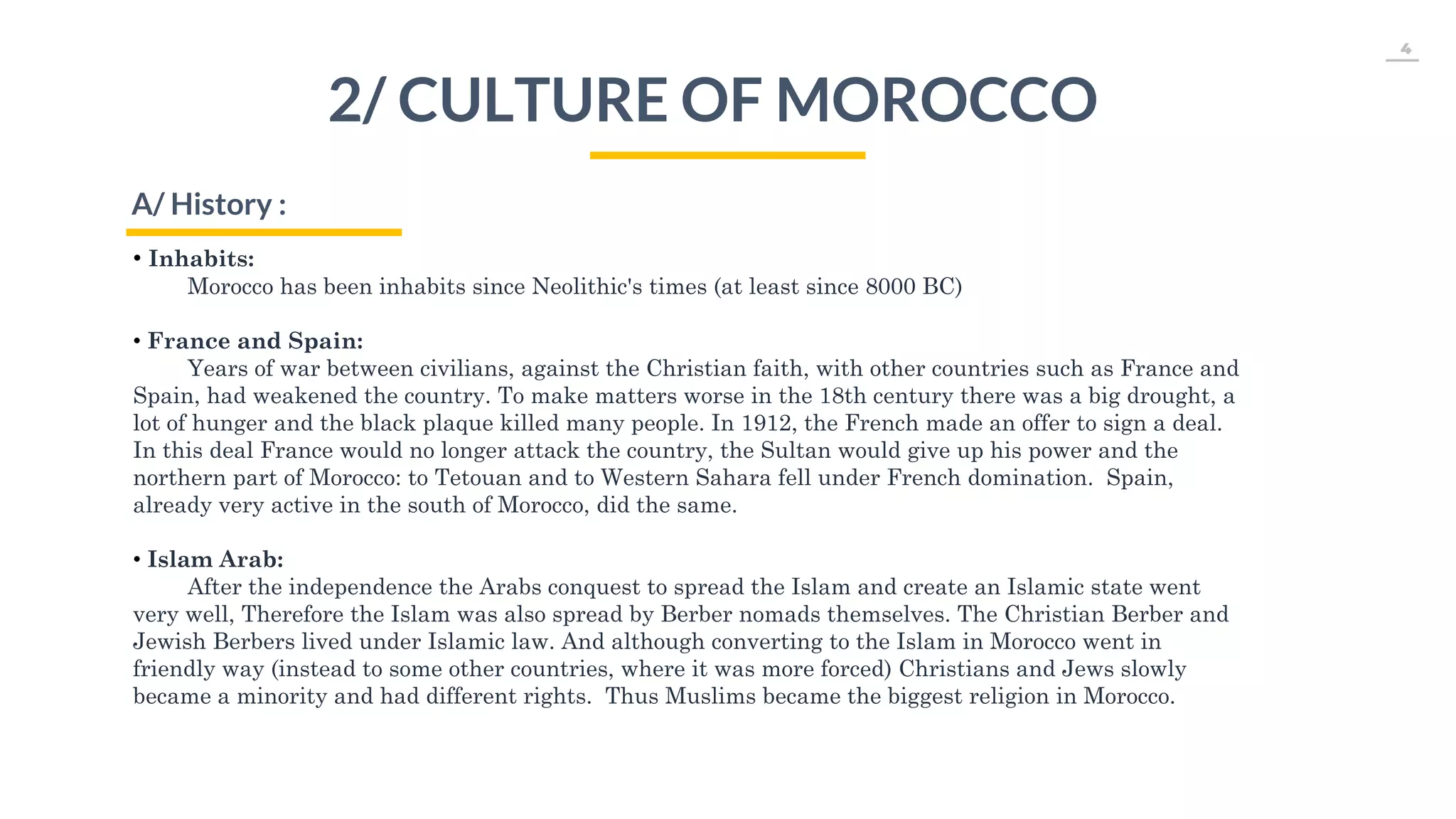 Culture of Morocco | PDF