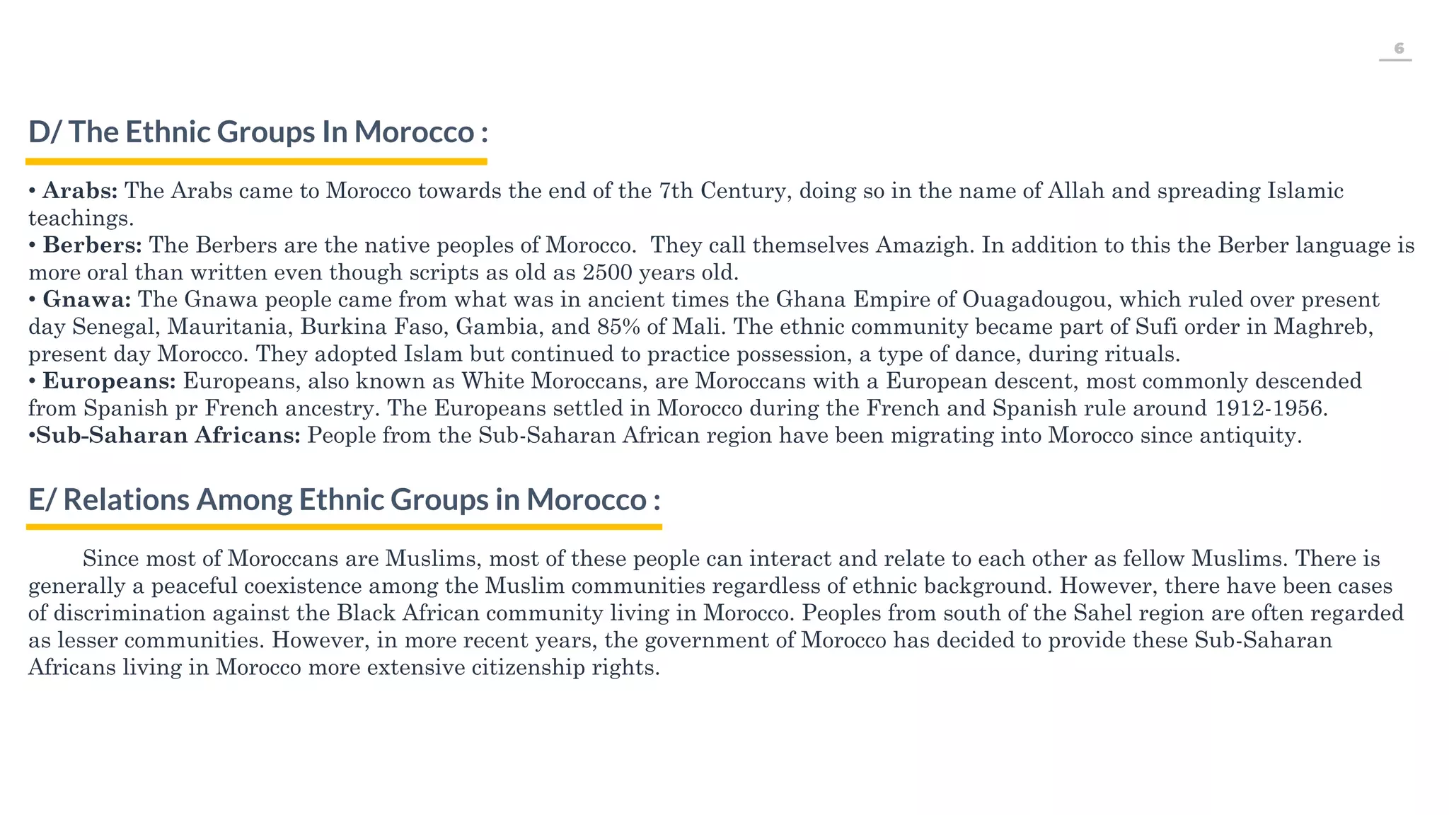 Culture of Morocco | PDF