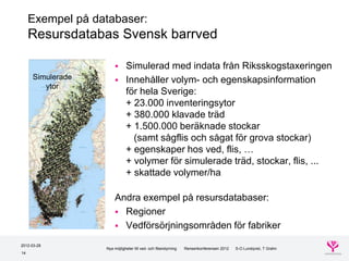 Nya möjligheter till ved och fiberstyrning | PDF