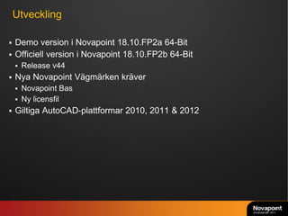 Nya novapoint vägmärken | PPT