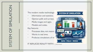 Systems of meaning vs system of simulation | PPTX