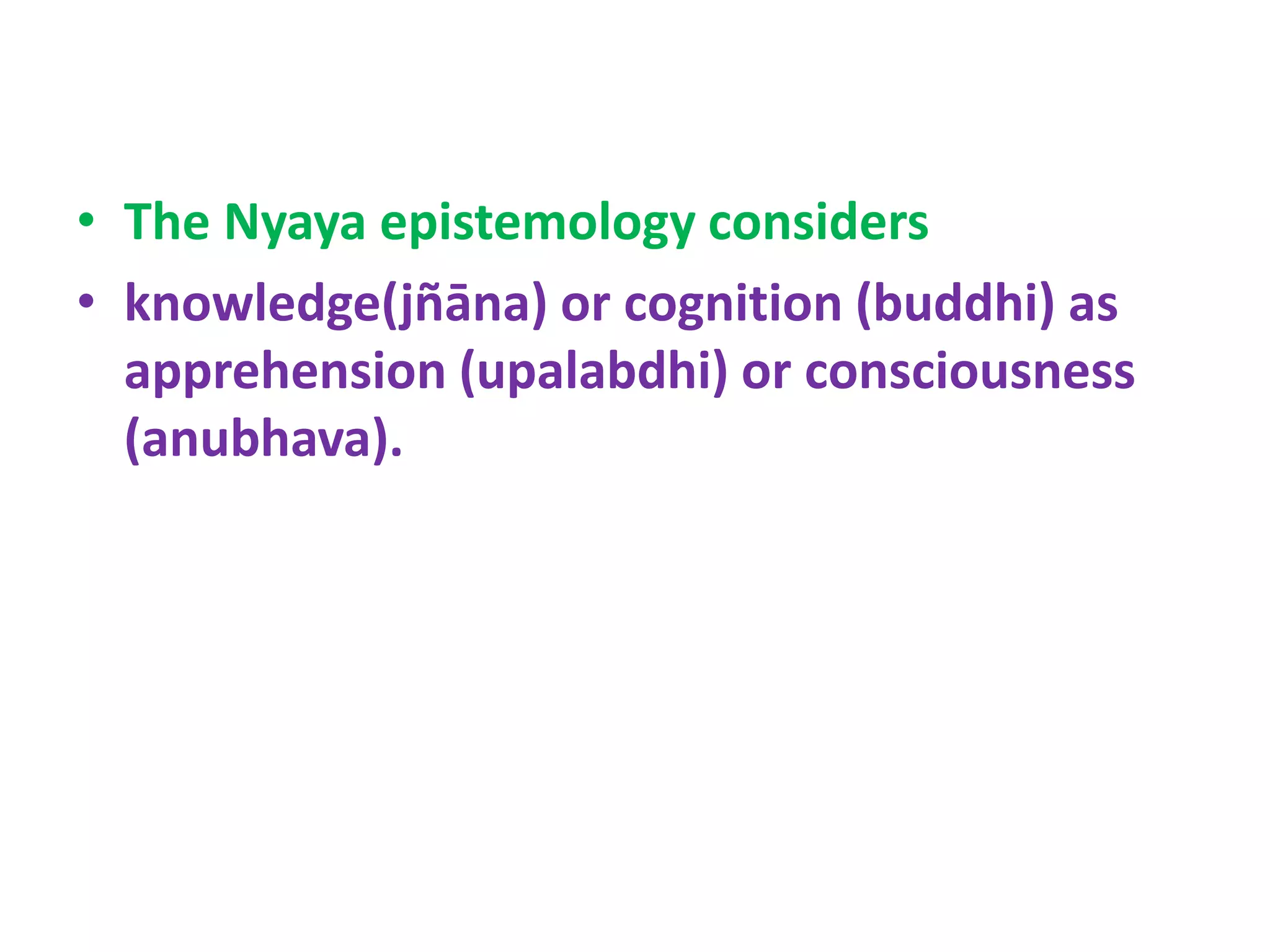 Nyaya philososphy | PPTX
