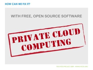 Cloud Computing and Free Software: the eyeOS Project | PPT