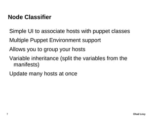 Foreman presentation at NYC puppet users | ODP