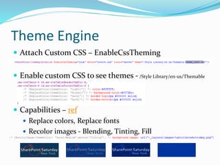 Getting Started with SharePoint Branding | PPTX | Web Design and HTML | Internet