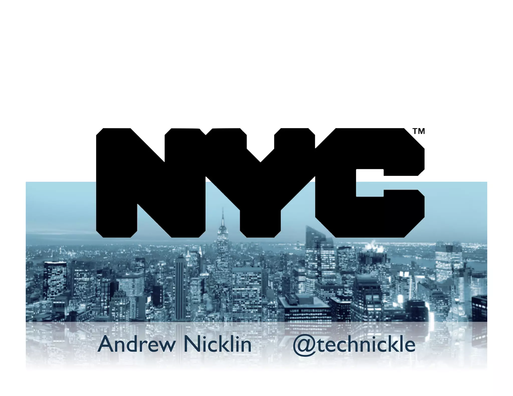 NYC Open Data Andrew Nicklin 20120510 | PDF