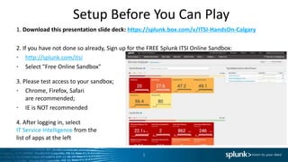 Building Service Intelligence with Splunk IT Service Intelligence (ITSI ...